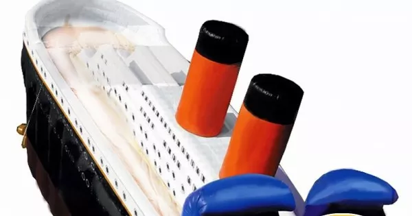Titanic Inflatable Slide, Buy Titanic Inflatable Slide - Inflatable ...