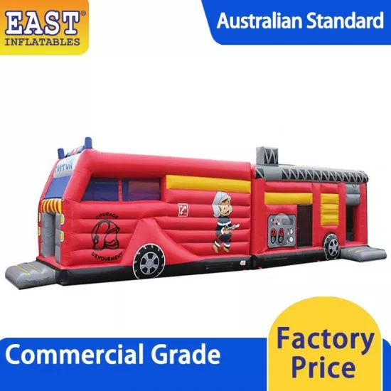 Fire Truck Obstacle Course, Buy Fire Truck Obstacle Course - Inflatable ...